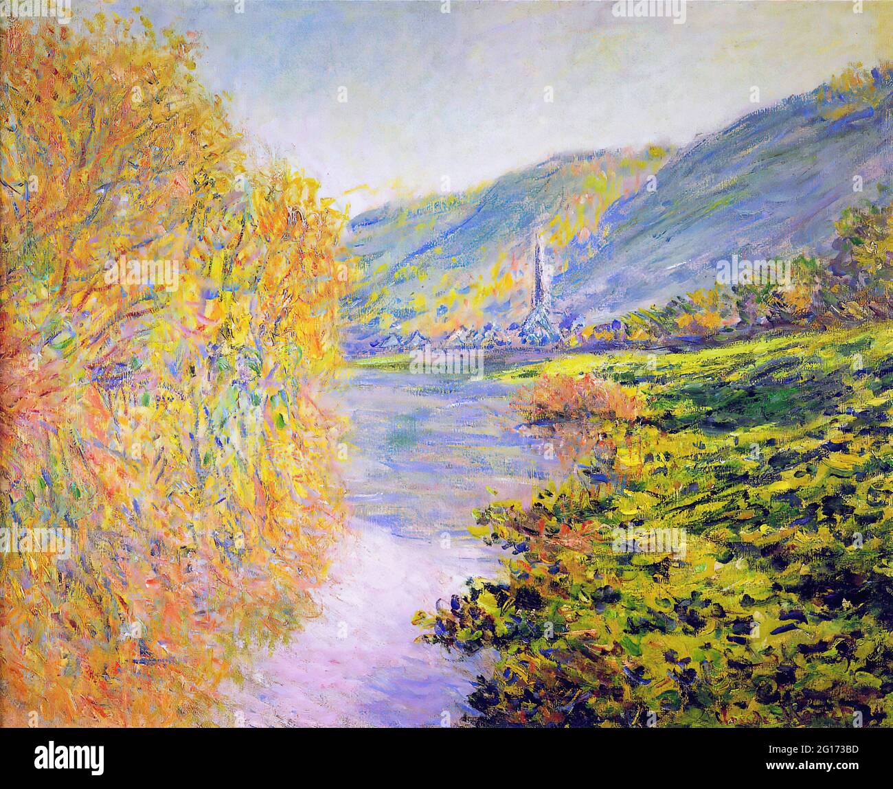 Claude monet banks della senna immagini e fotografie stock ad alta ...