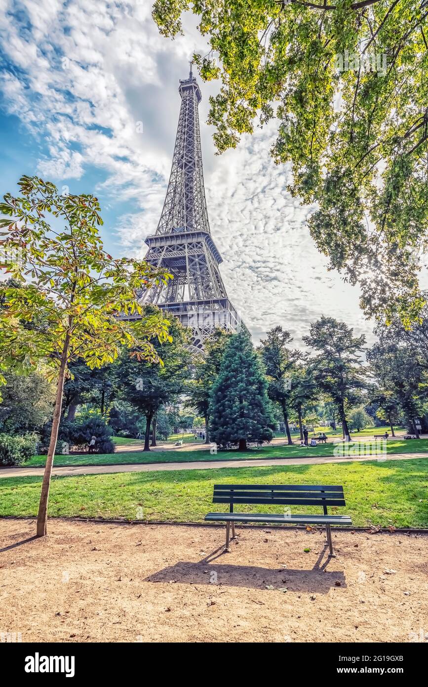 Struttura della torre eiffel immagini e fotografie stock ad alta ...