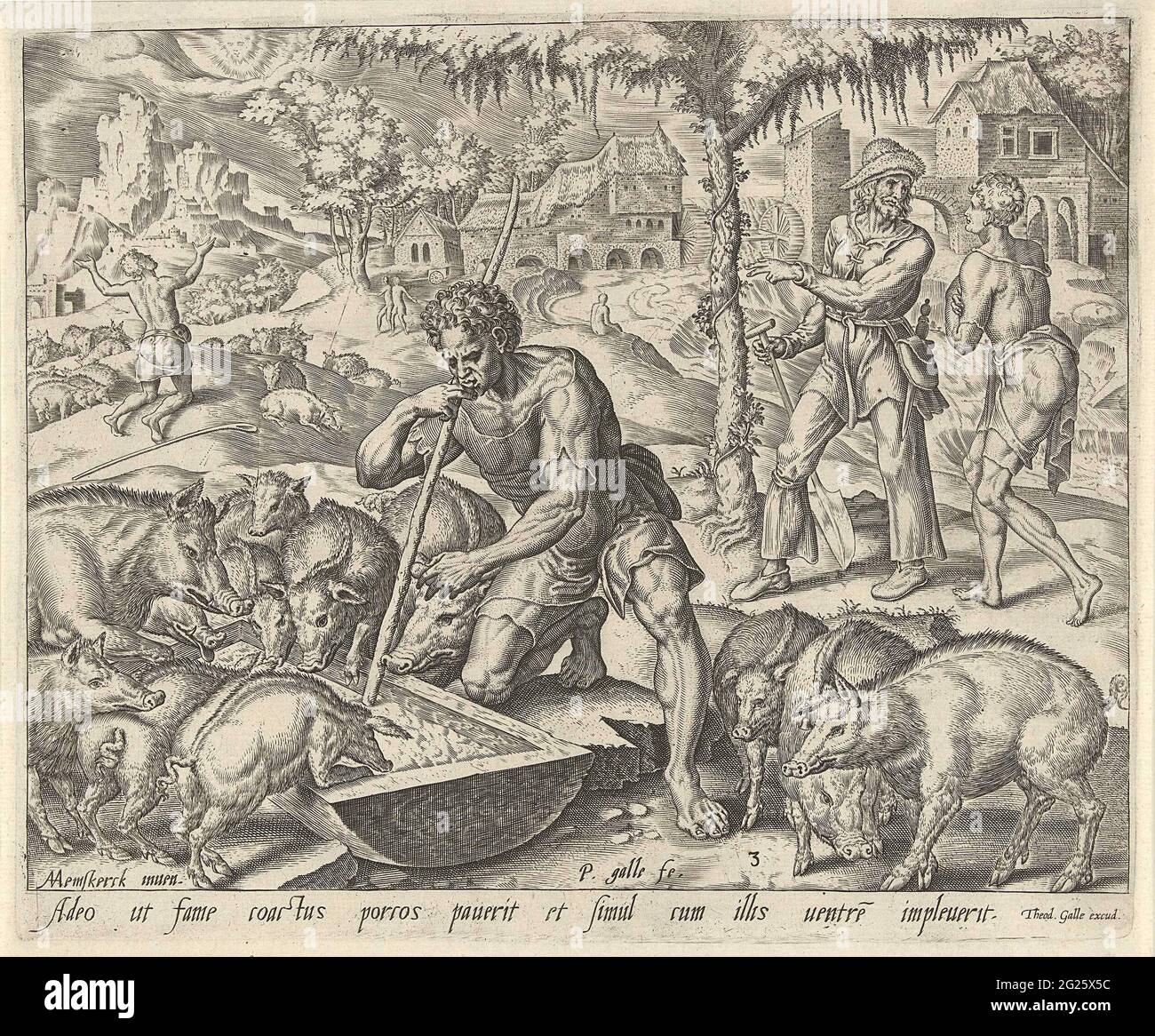 Il figlio perduto come polvere di maiale; parabola del figlio perduto ...