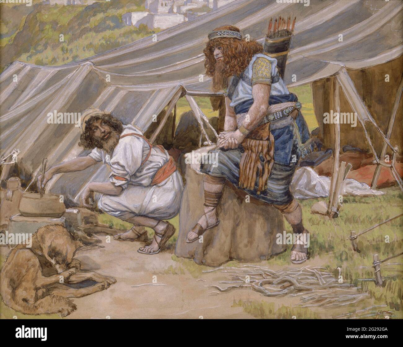 Esau and jacob immagini e fotografie stock ad alta risoluzione - Alamy