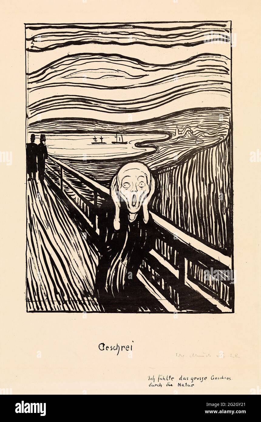 Edvard munch the scream immagini e fotografie stock ad alta risoluzione ...