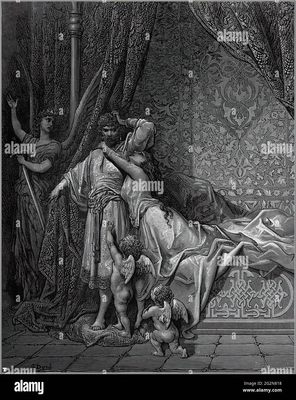 Orlando furioso painting immagini e fotografie stock ad alta ...