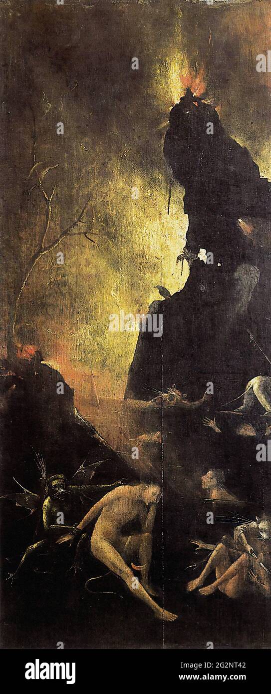 Hieronymus bosch hell painting immagini e fotografie stock ad alta ...