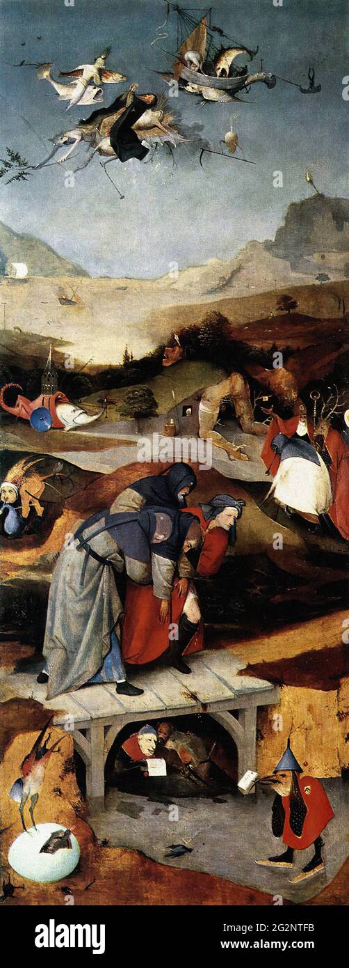 Hieronymus bosch temptation st anthony immagini e fotografie stock ad alta risoluzione - Alamy