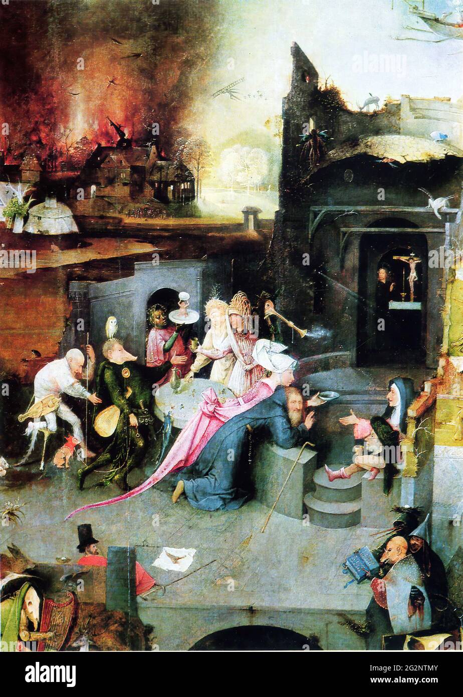 Hieronymus bosch temptation st anthony immagini e fotografie stock ad alta risoluzione - Alamy