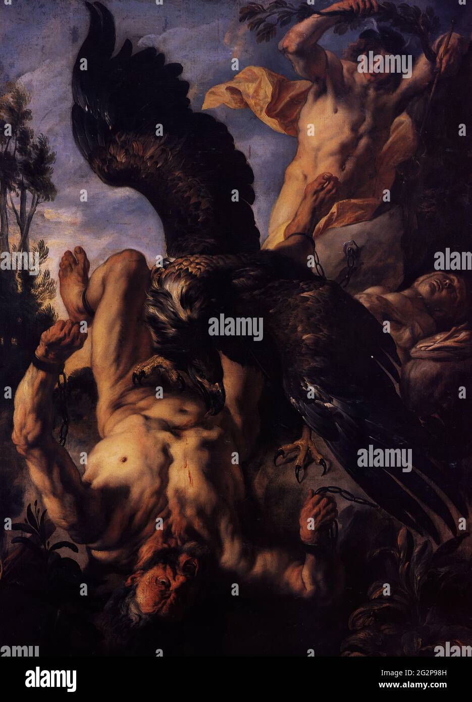 Prometeo legato immagini e fotografie stock ad alta risoluzione - Alamy
