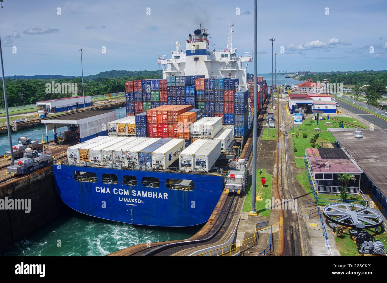 Containerversand panama immagini e fotografie stock ad alta risoluzione ...