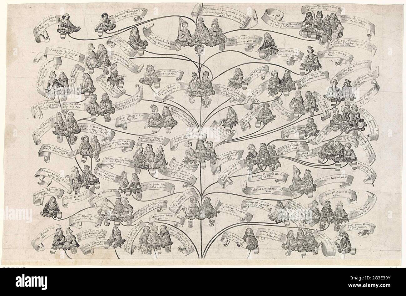 Albero genealogico degli asburgo immagini e fotografie stock ad alta ...