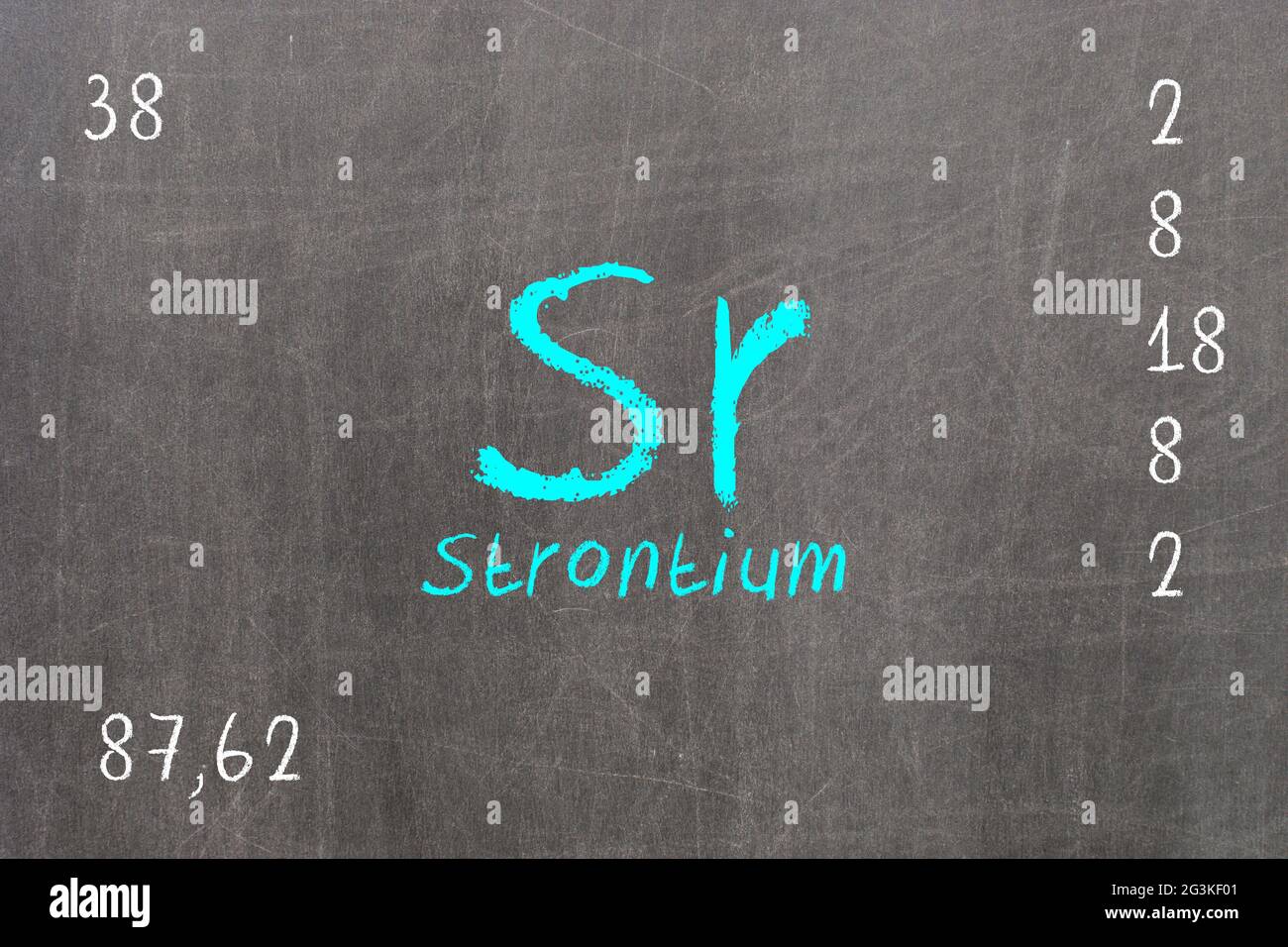 Stronzio tavola periodica immagini e fotografie stock ad alta ...