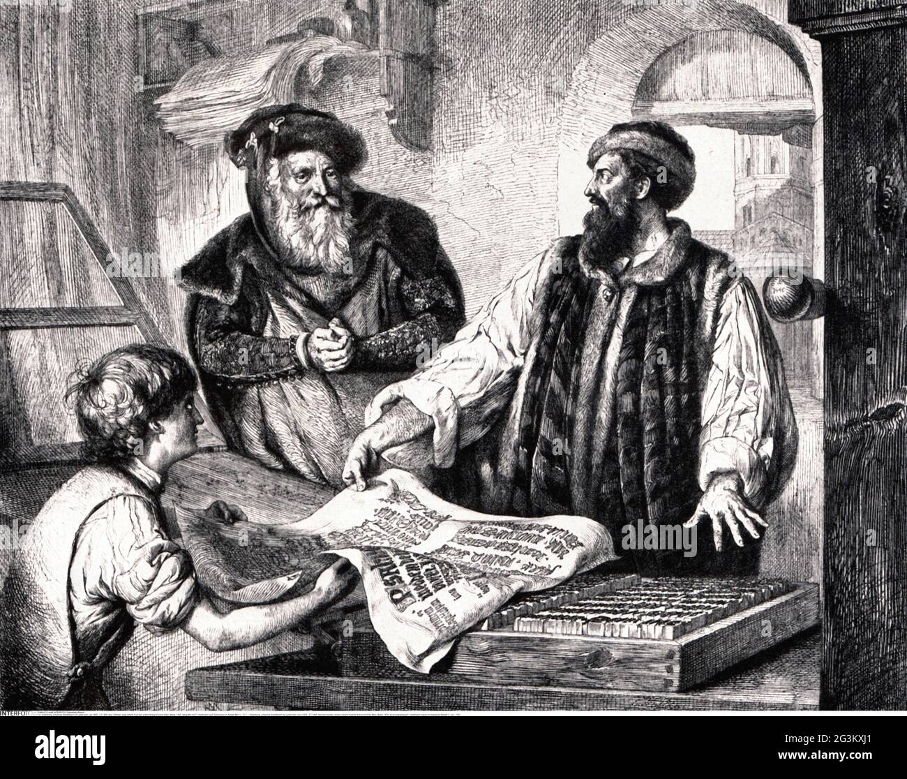 Johannes gensfleisch gutenberg immagini e fotografie stock ad alta risoluzione - Alamy