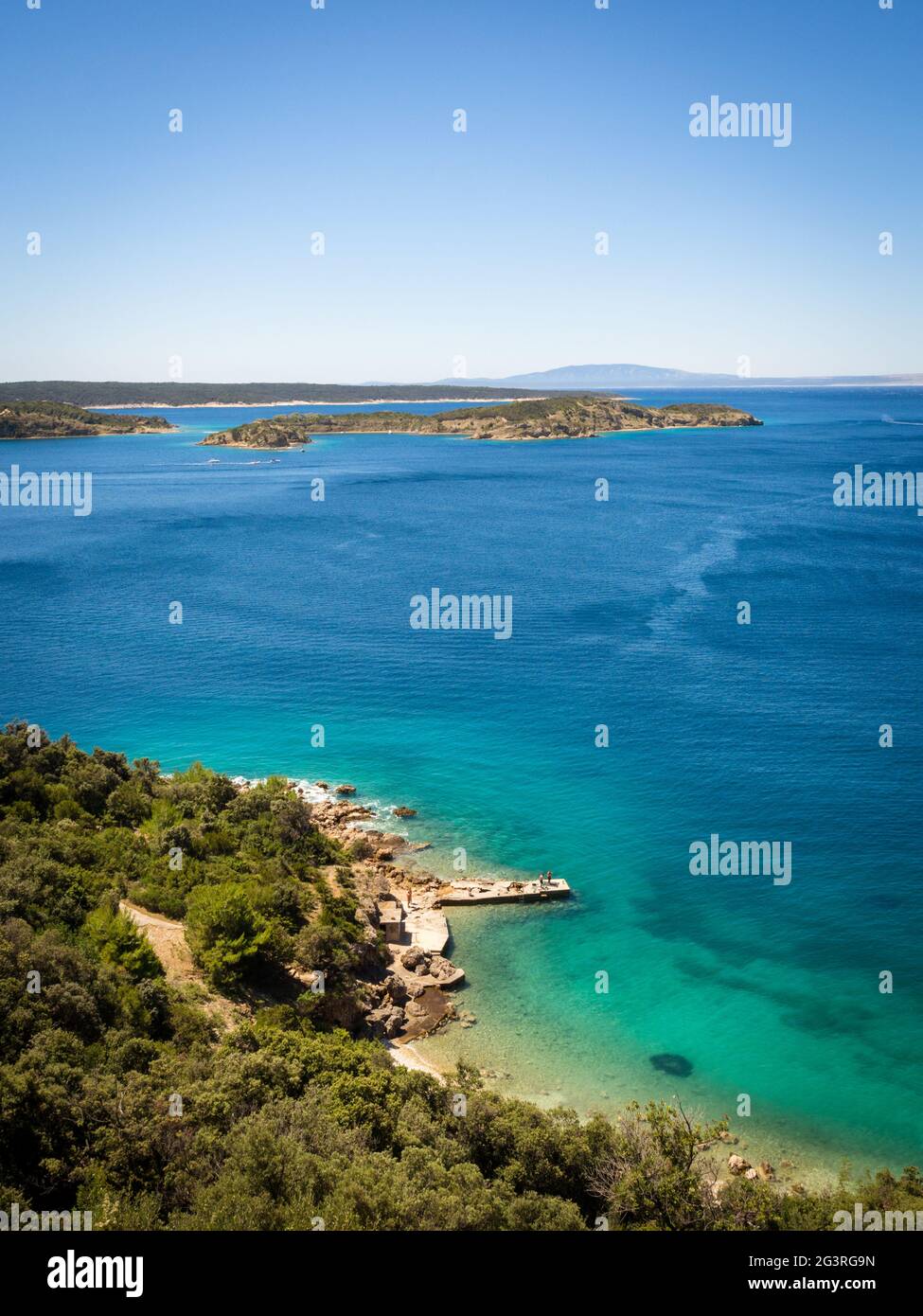 Spiaggia sull'isola di rab immagini e fotografie stock ad alta ...