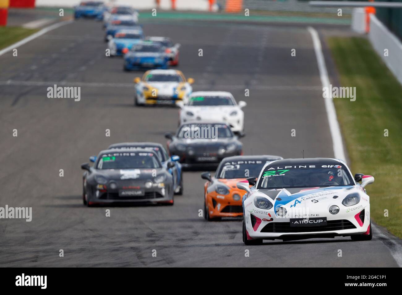 27 DE WILDE Ugo (bel), Herrero Racing, Alpine elf europa Cup, azione ...