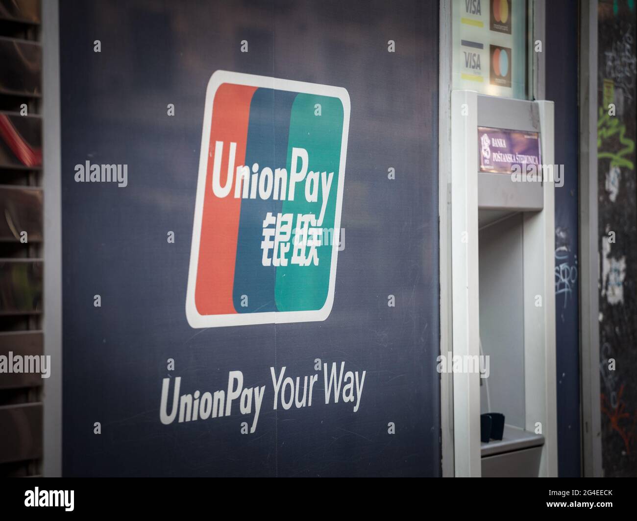 Logo unionpay immagini e fotografie stock ad alta risoluzione - Alamy