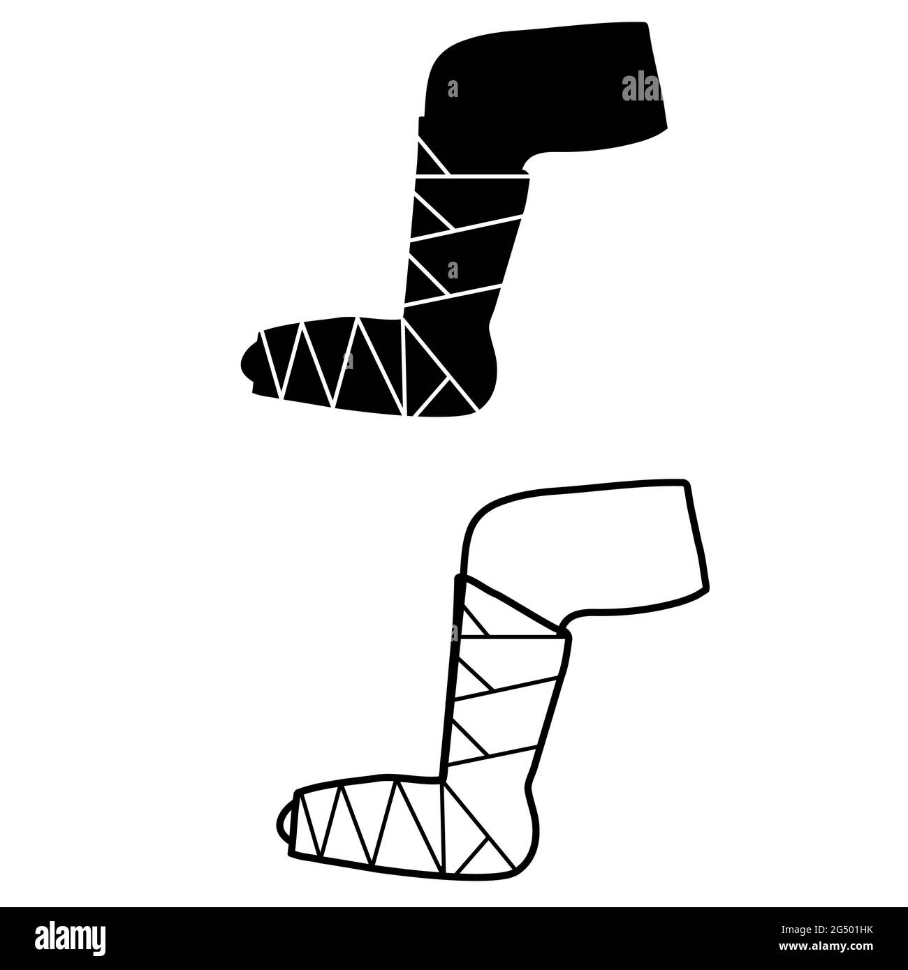 Chirurgia del piede in ospedale Foto e Immagini Stock in Bianco e Nero ...