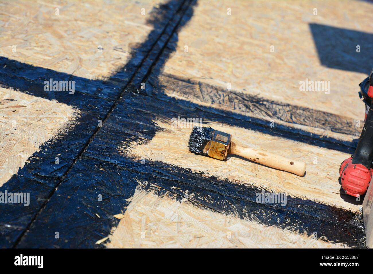 Tetto di catrame immagini e fotografie stock ad alta risoluzione - Alamy