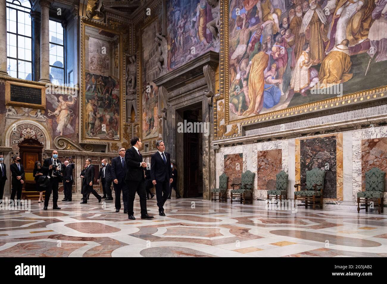 Sala regia palazzo apostolico vaticano immagini e fotografie stock ad ...