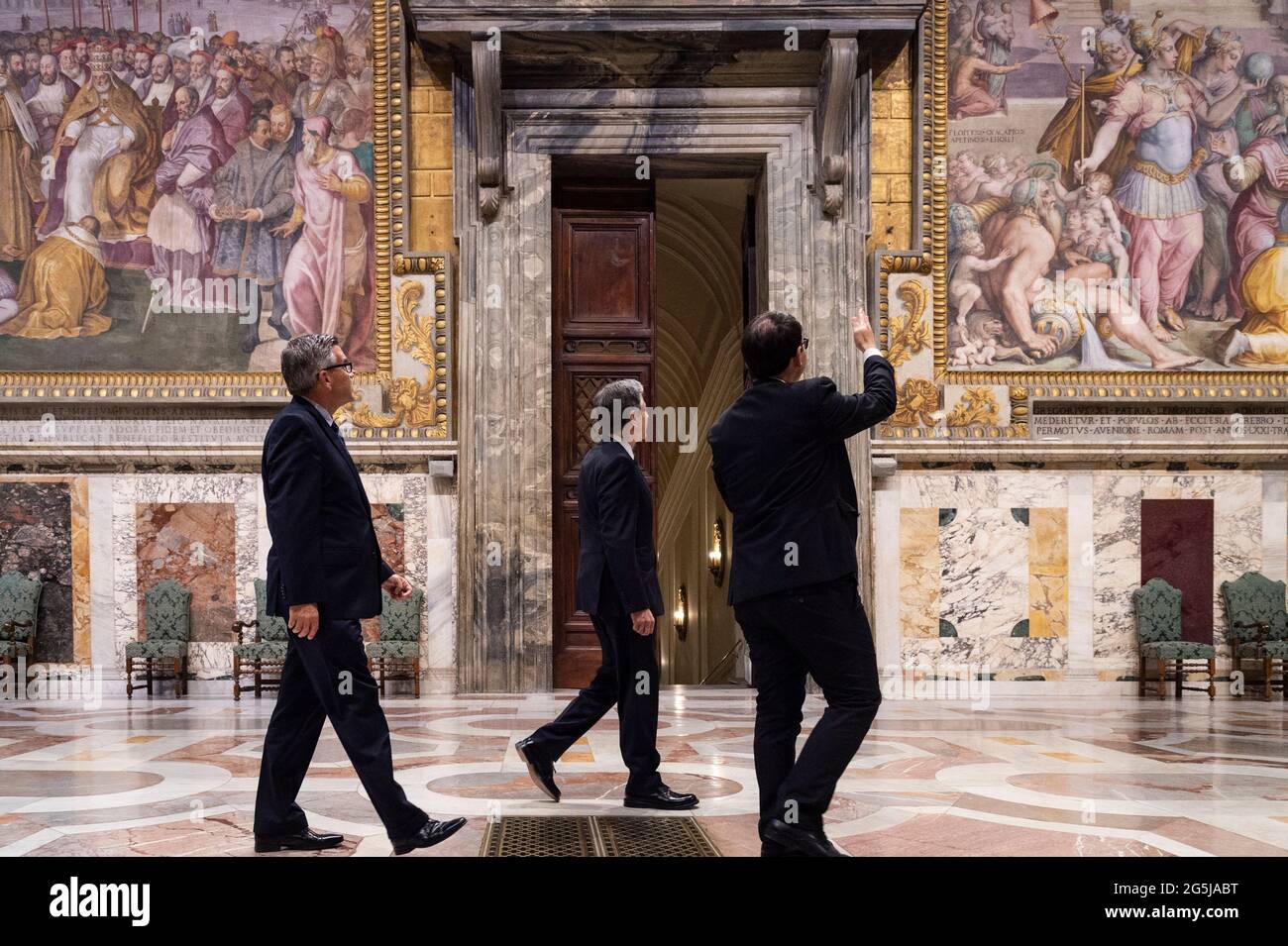 Sala regia palazzo apostolico vaticano immagini e fotografie stock ad ...