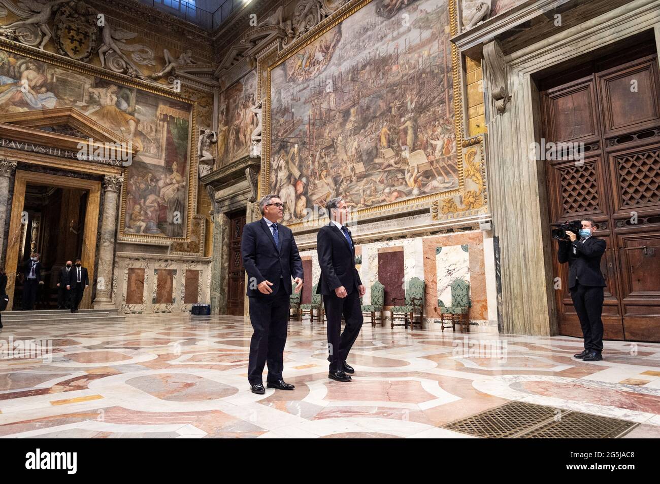 Sala regia palazzo apostolico vaticano immagini e fotografie stock ad ...
