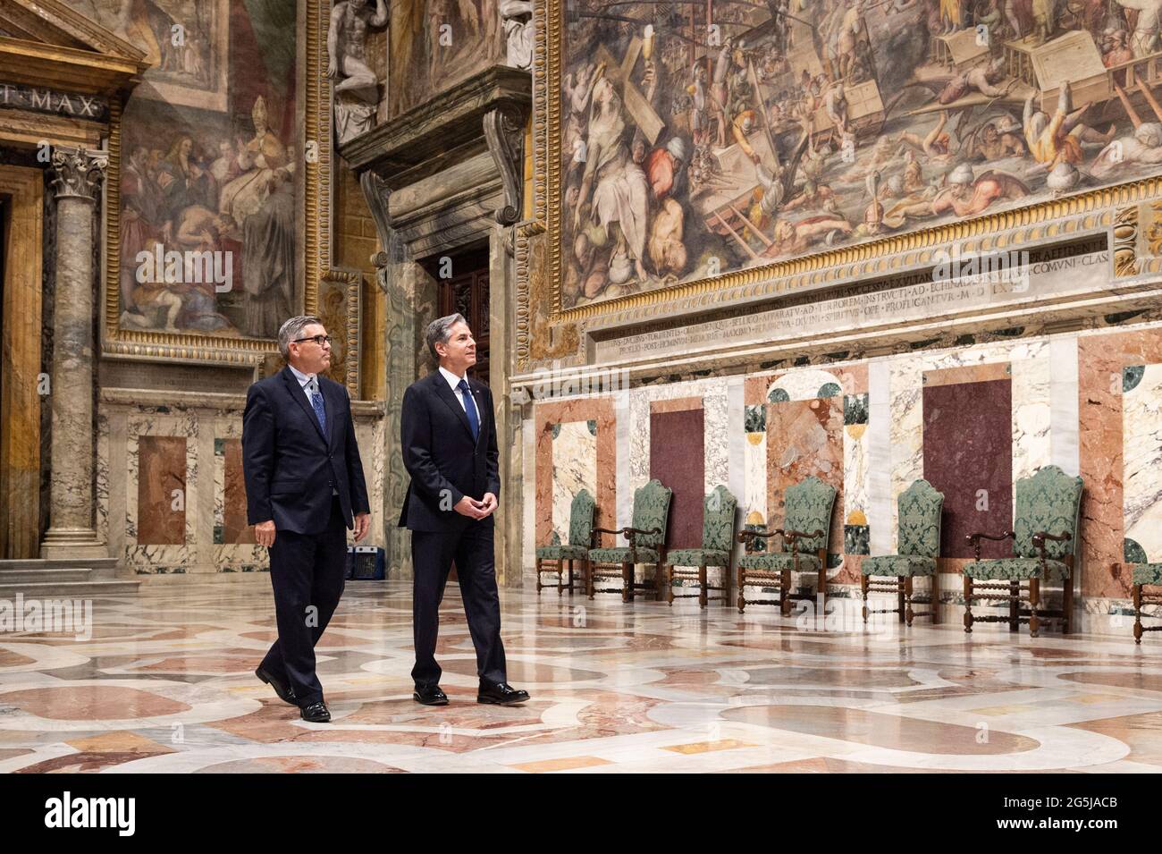 Sala regia palazzo apostolico vaticano immagini e fotografie stock ad ...