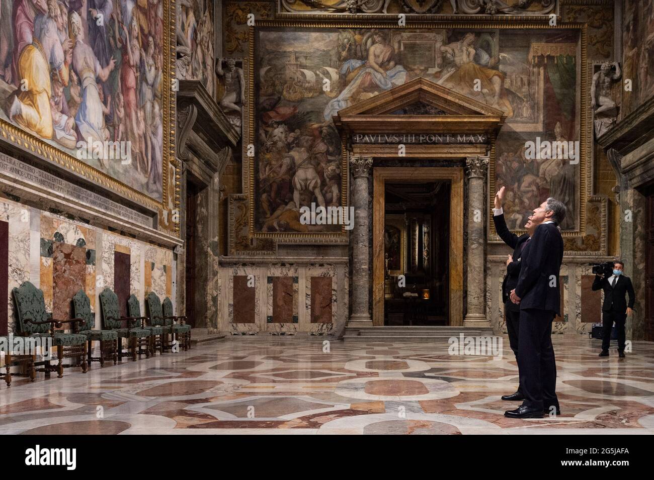 Sala regia palazzo apostolico vaticano immagini e fotografie stock ad ...