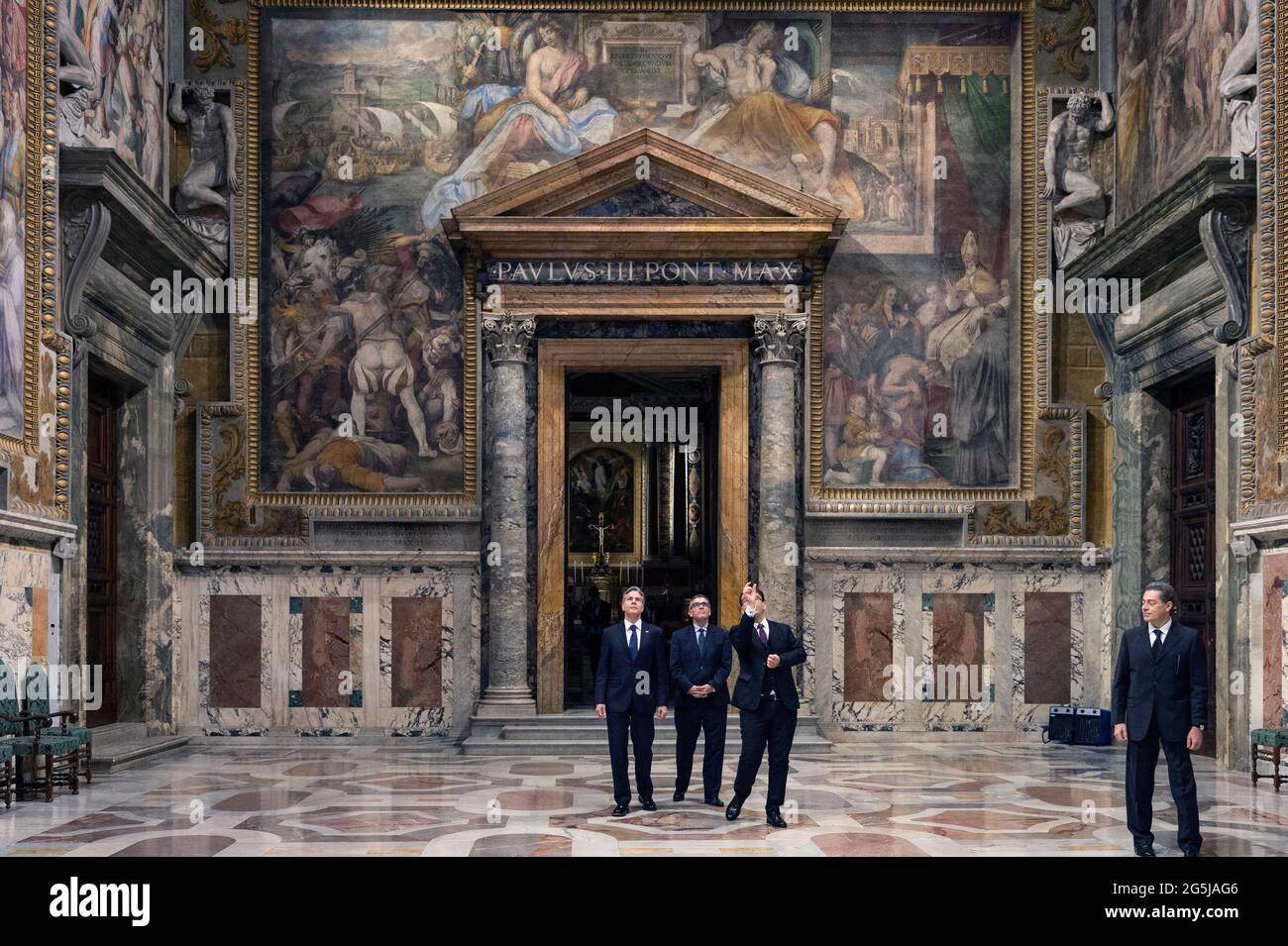 Sala regia palazzo apostolico vaticano immagini e fotografie stock ad ...