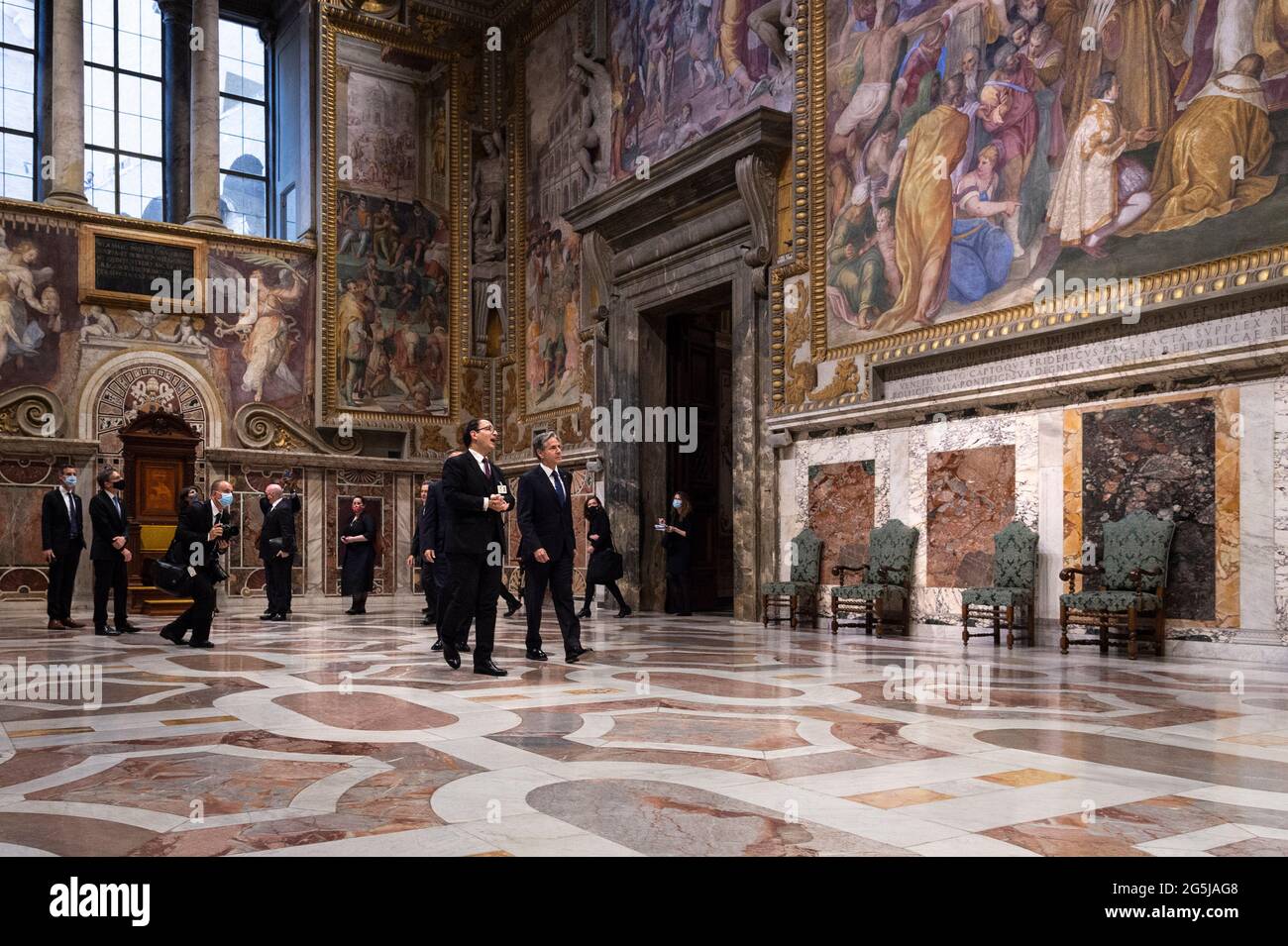 Sala regia palazzo apostolico vaticano immagini e fotografie stock ad ...