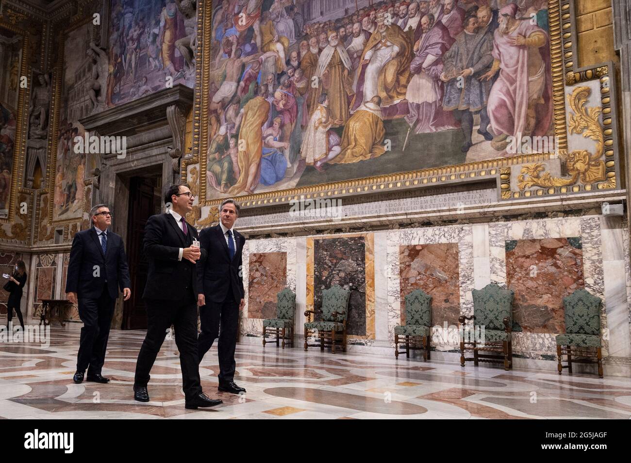 Sala regia palazzo apostolico vaticano immagini e fotografie stock ad ...