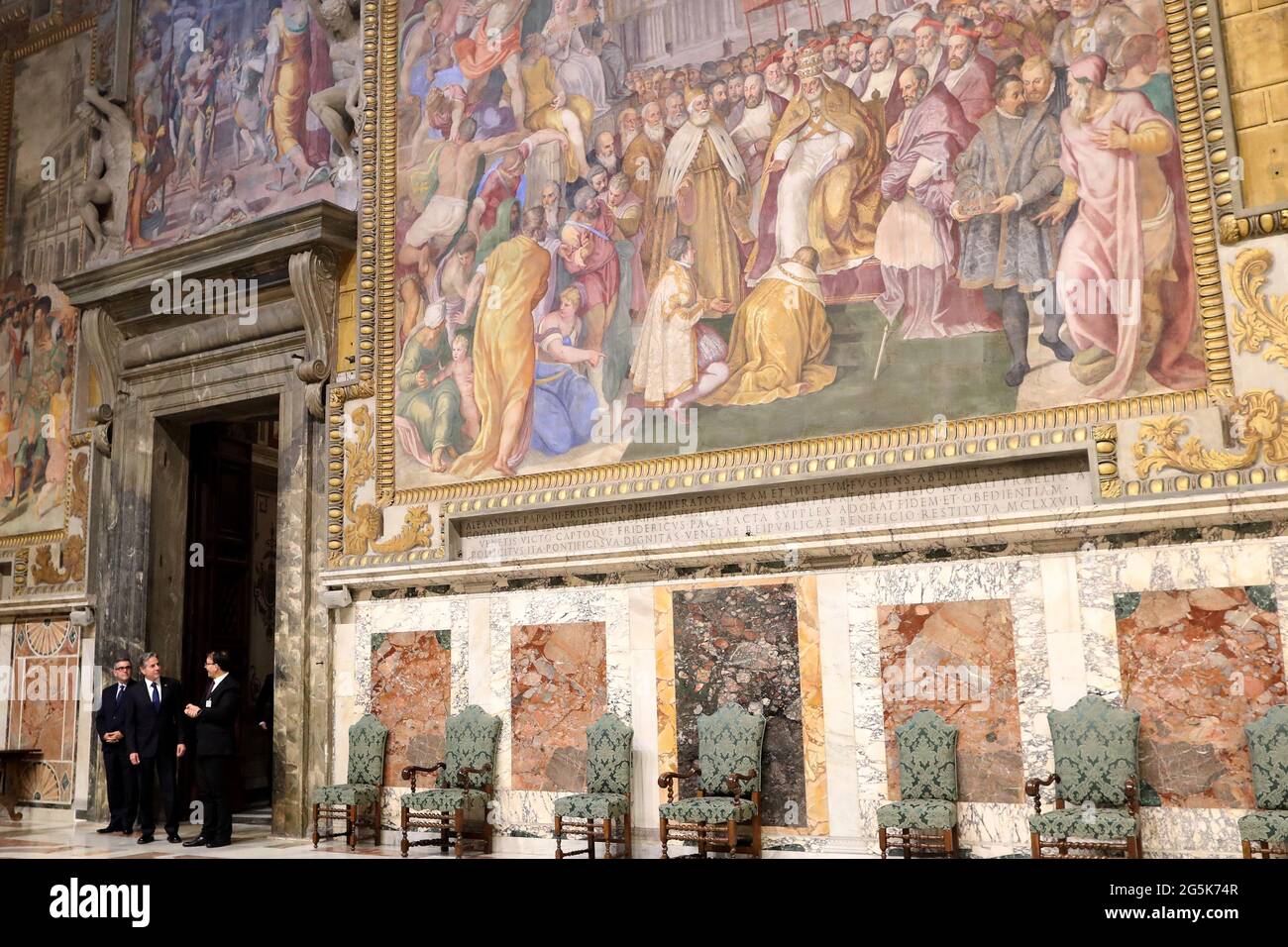 Sala regia palazzo apostolico vaticano immagini e fotografie stock ad ...
