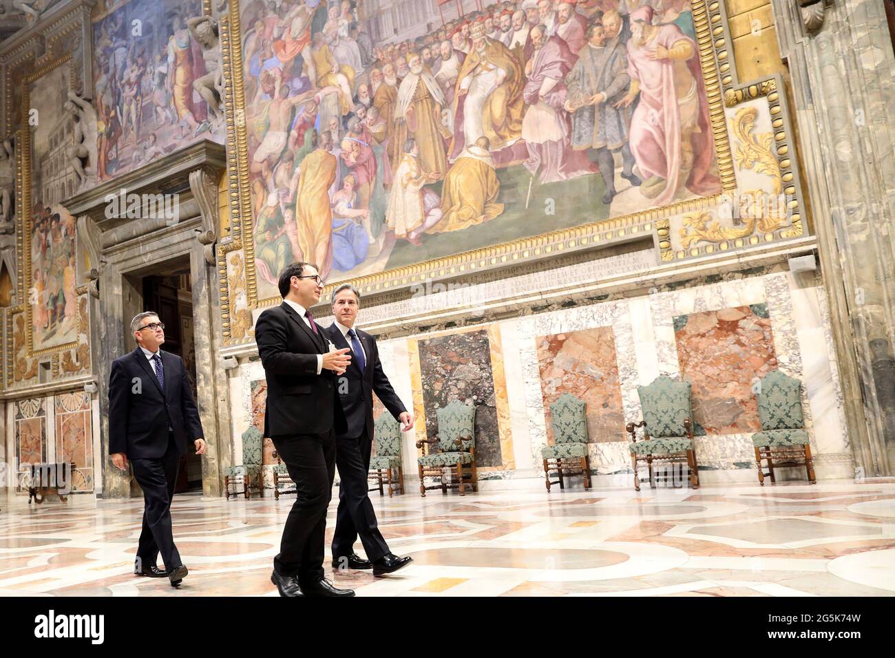 Sala regia palazzo apostolico vaticano immagini e fotografie stock ad ...