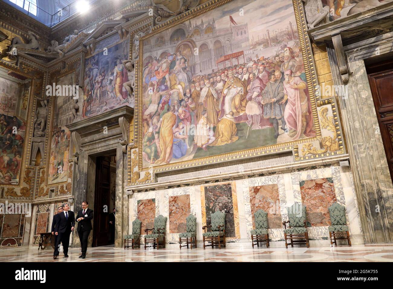 Sala regia palazzo apostolico vaticano immagini e fotografie stock ad ...