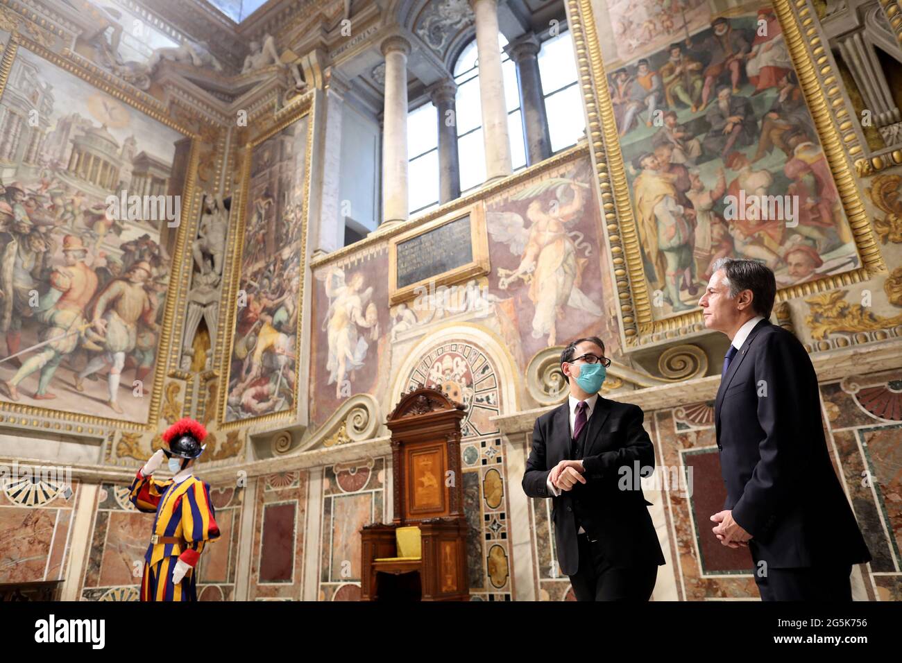 Sala regia palazzo apostolico vaticano immagini e fotografie stock ad ...
