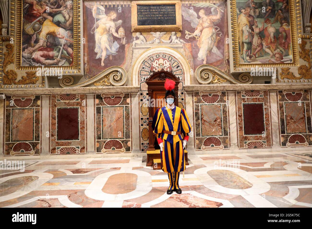 Sala regia palazzo apostolico vaticano immagini e fotografie stock ad ...