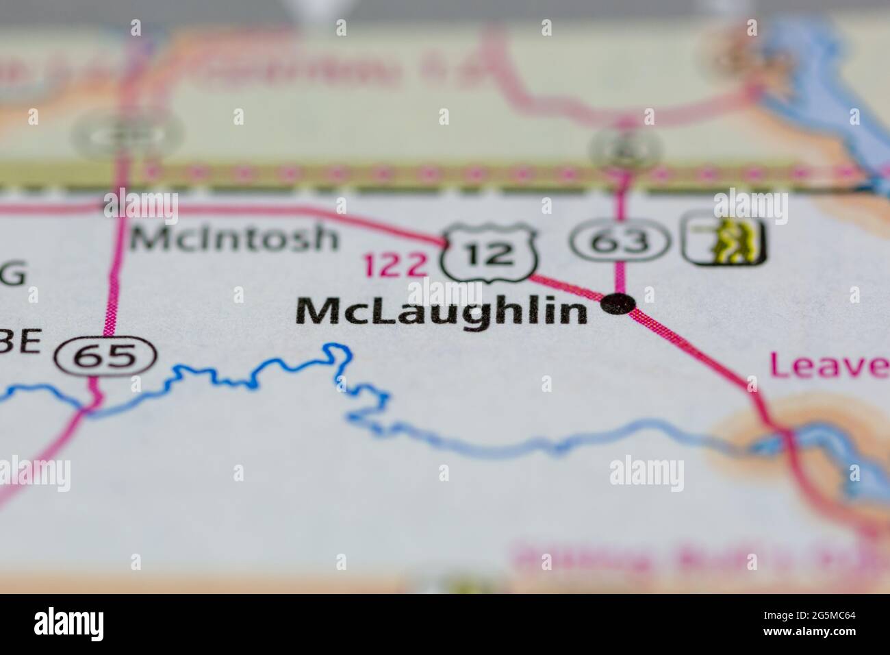 Mappa di mclaughlin immagini e fotografie stock ad alta risoluzione - Alamy