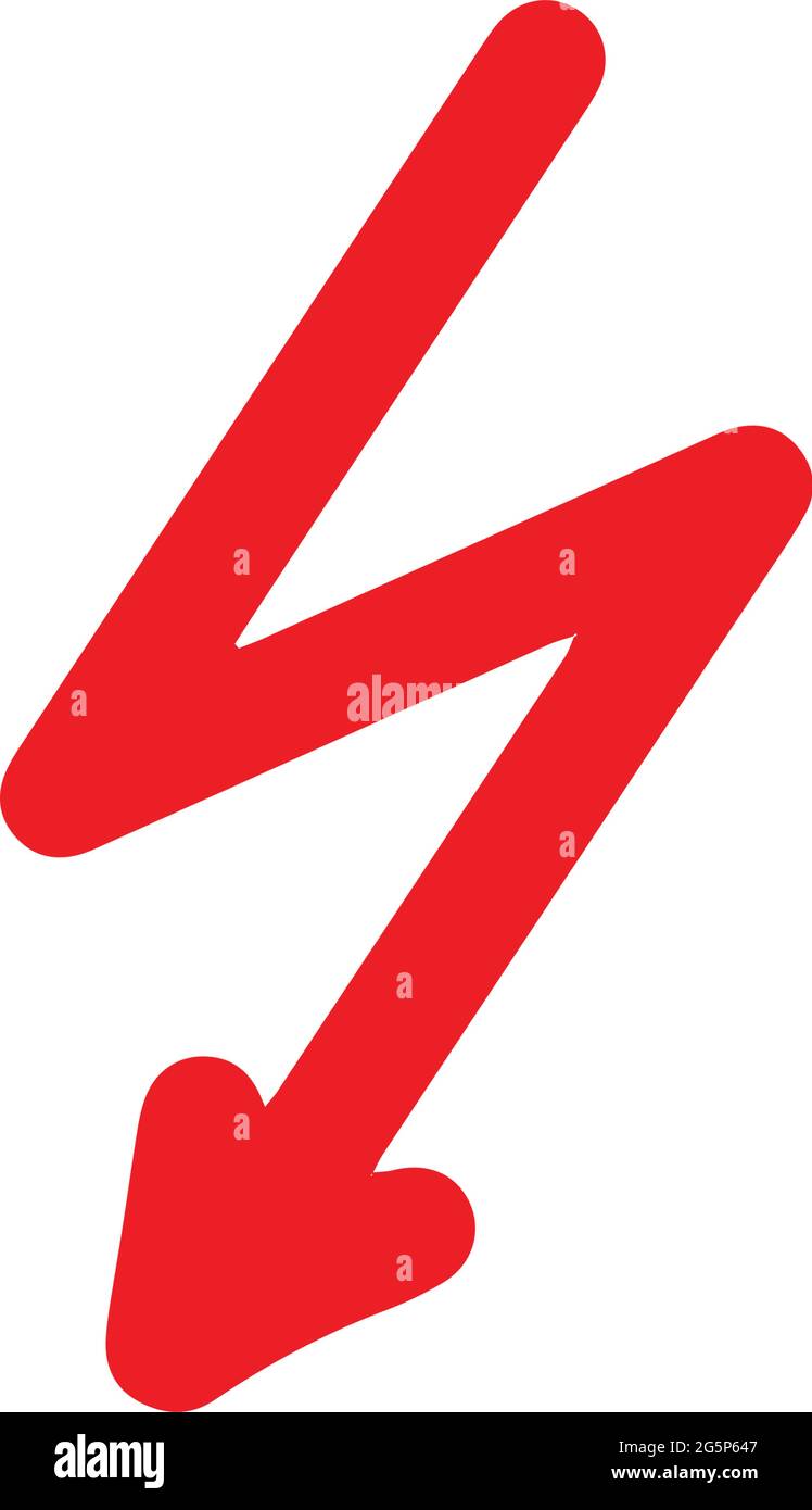 Fulmini stilizzati immagini e fotografie stock ad alta risoluzione - Alamy