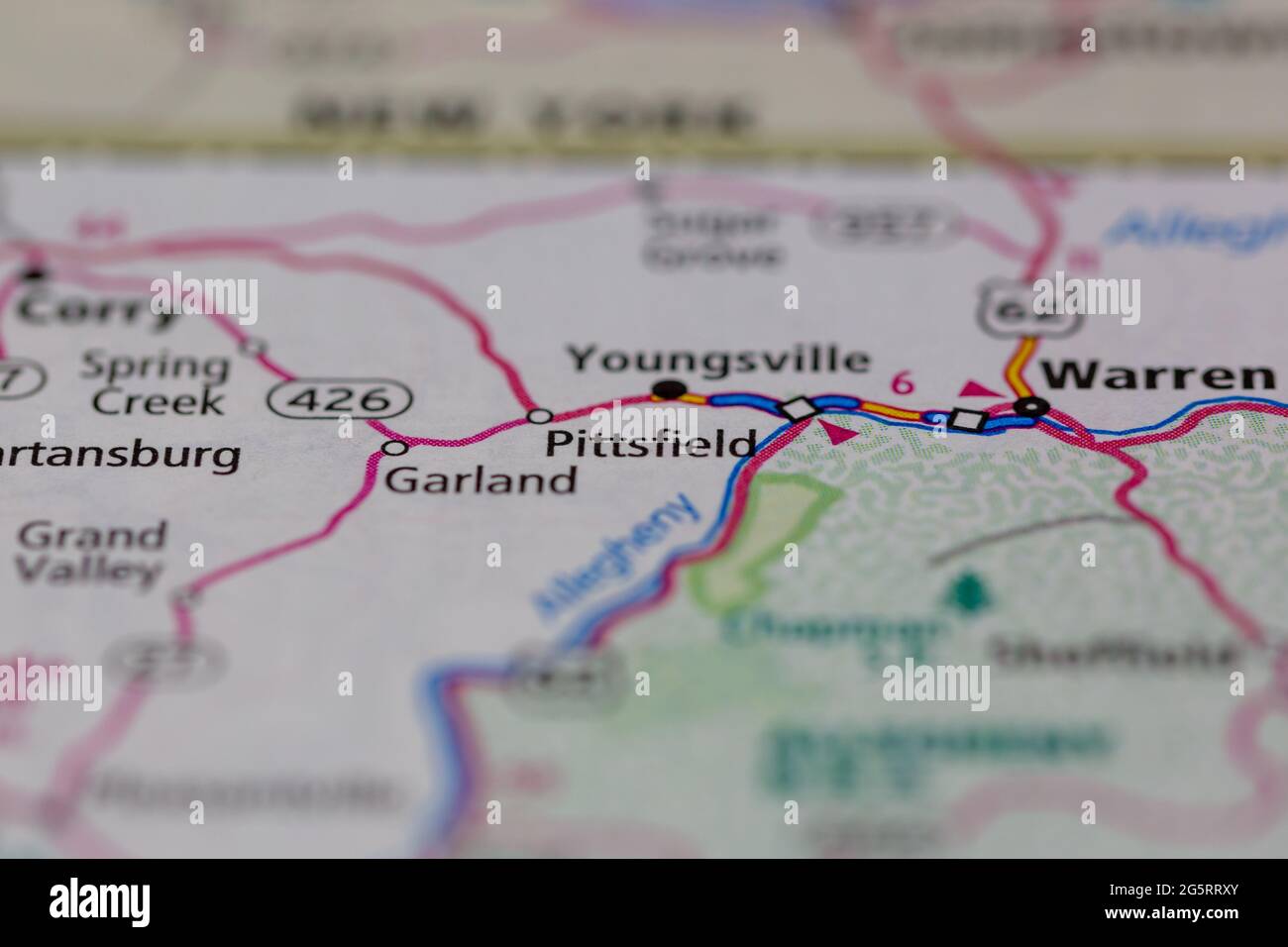 Mappa di pittsfield immagini e fotografie stock ad alta risoluzione - Alamy