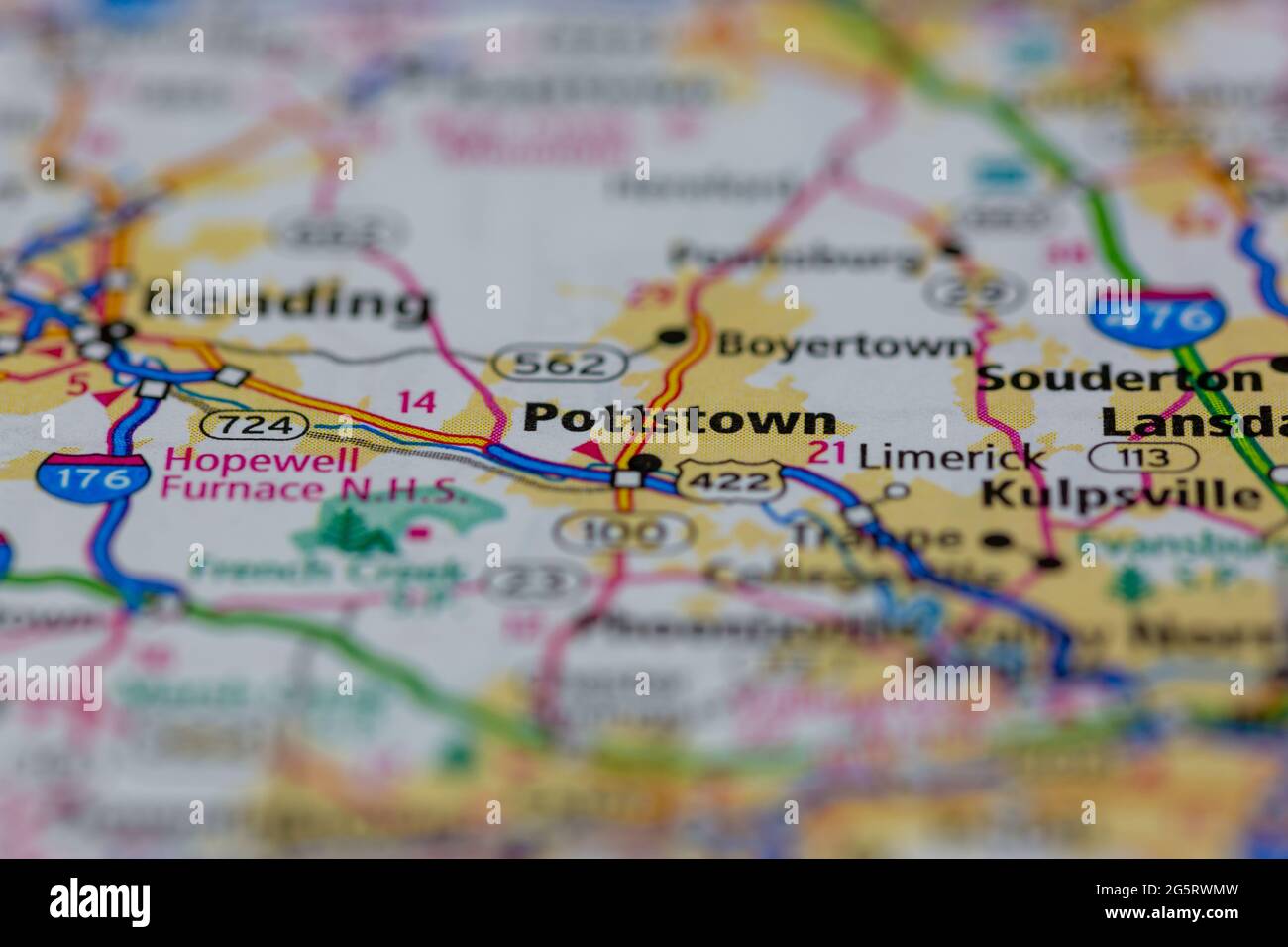Mappa di pottstown immagini e fotografie stock ad alta risoluzione - Alamy