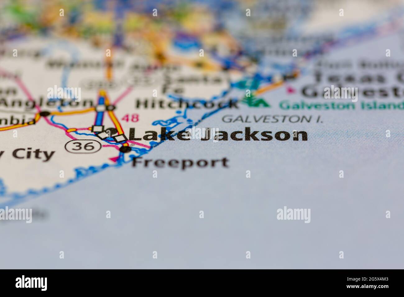 Mappa del lago jacksonson immagini e fotografie stock ad alta ...