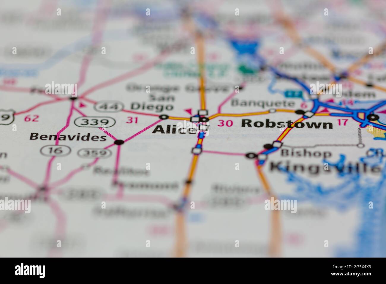 Alice texas mappa immagini e fotografie stock ad alta risoluzione - Alamy