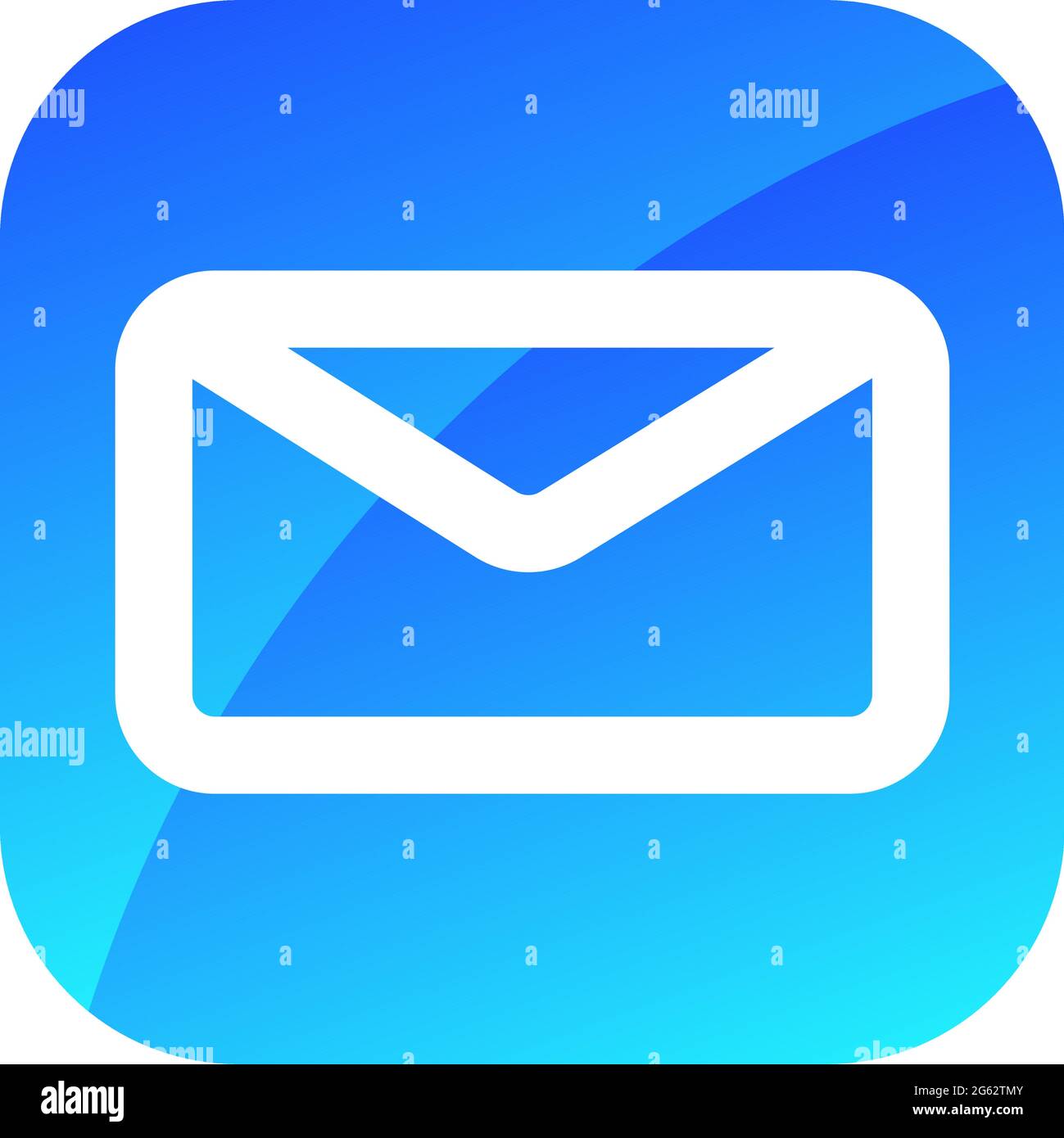 Lettera, busta, posta, icona e-mail, simbolo – illustrazione vettoriale ...