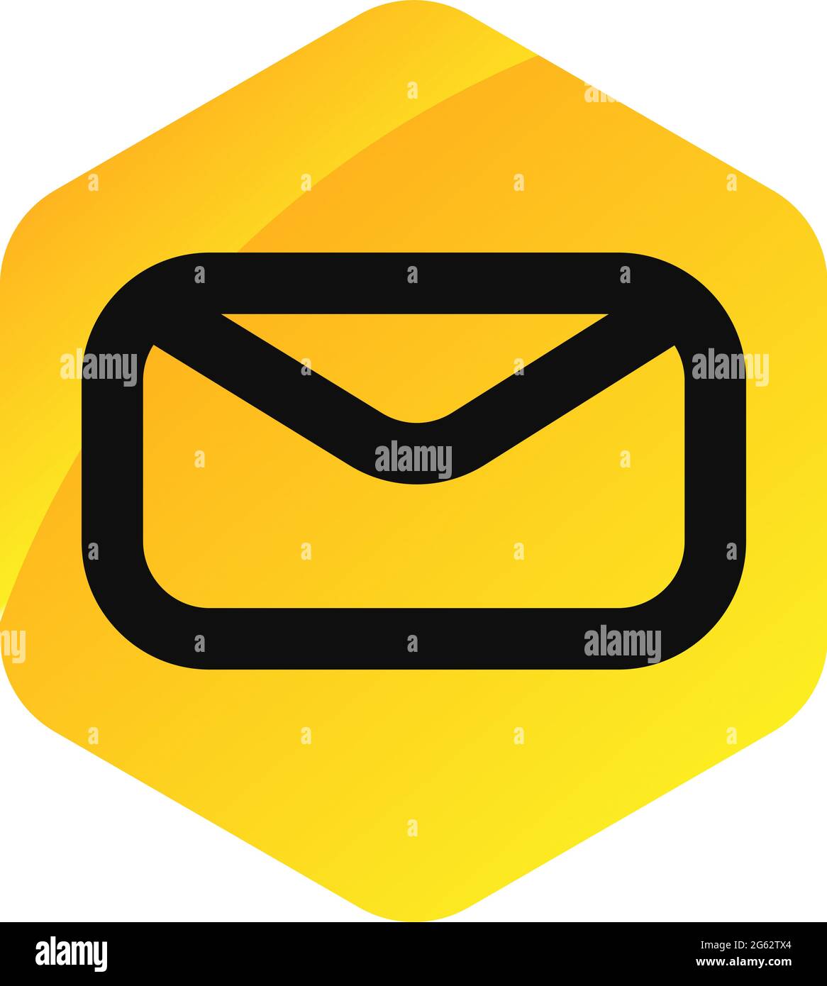 Lettera, busta, posta, icona e-mail, simbolo – illustrazione vettoriale ...