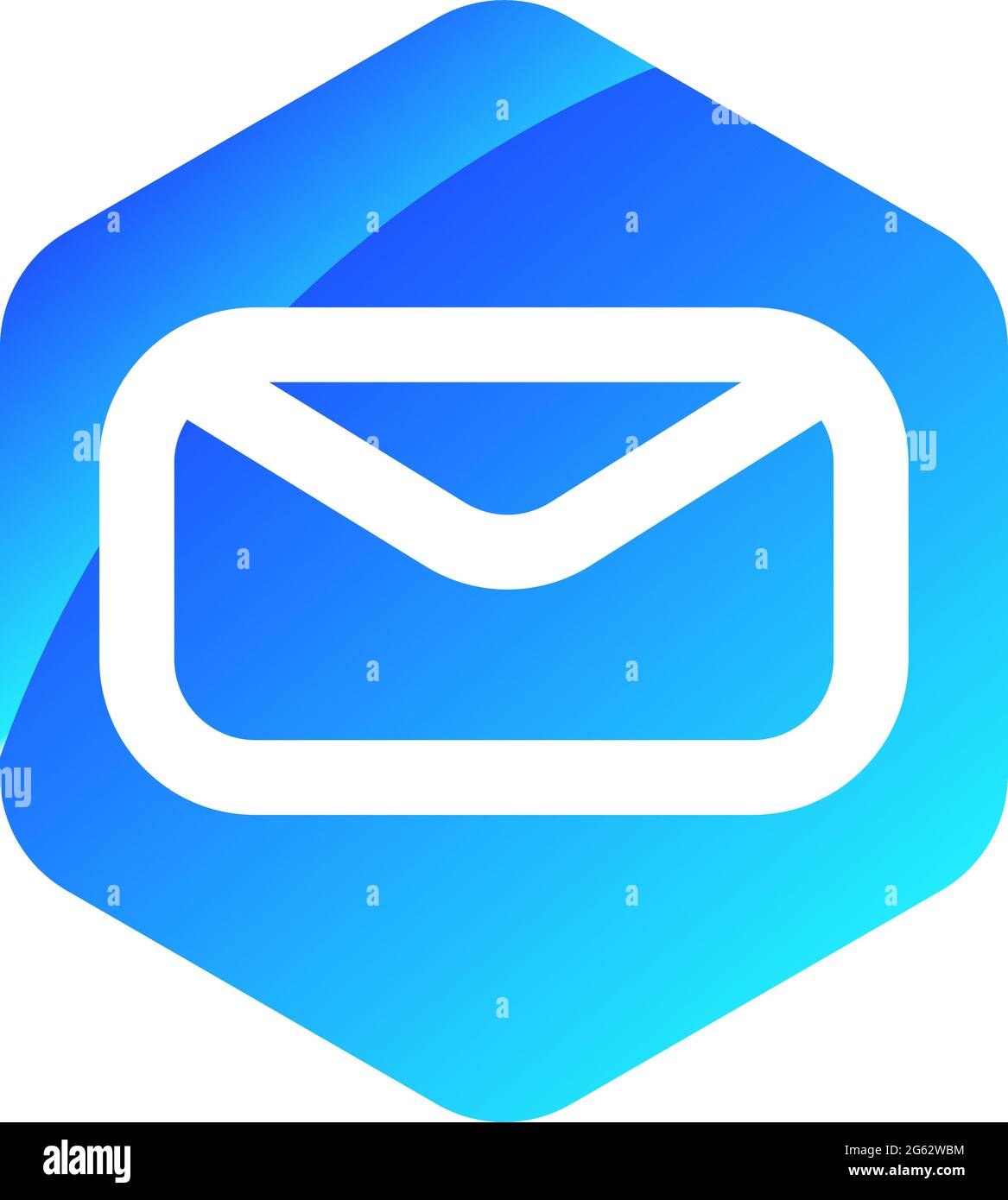 Lettera, busta, posta, icona e-mail, simbolo – illustrazione vettoriale ...