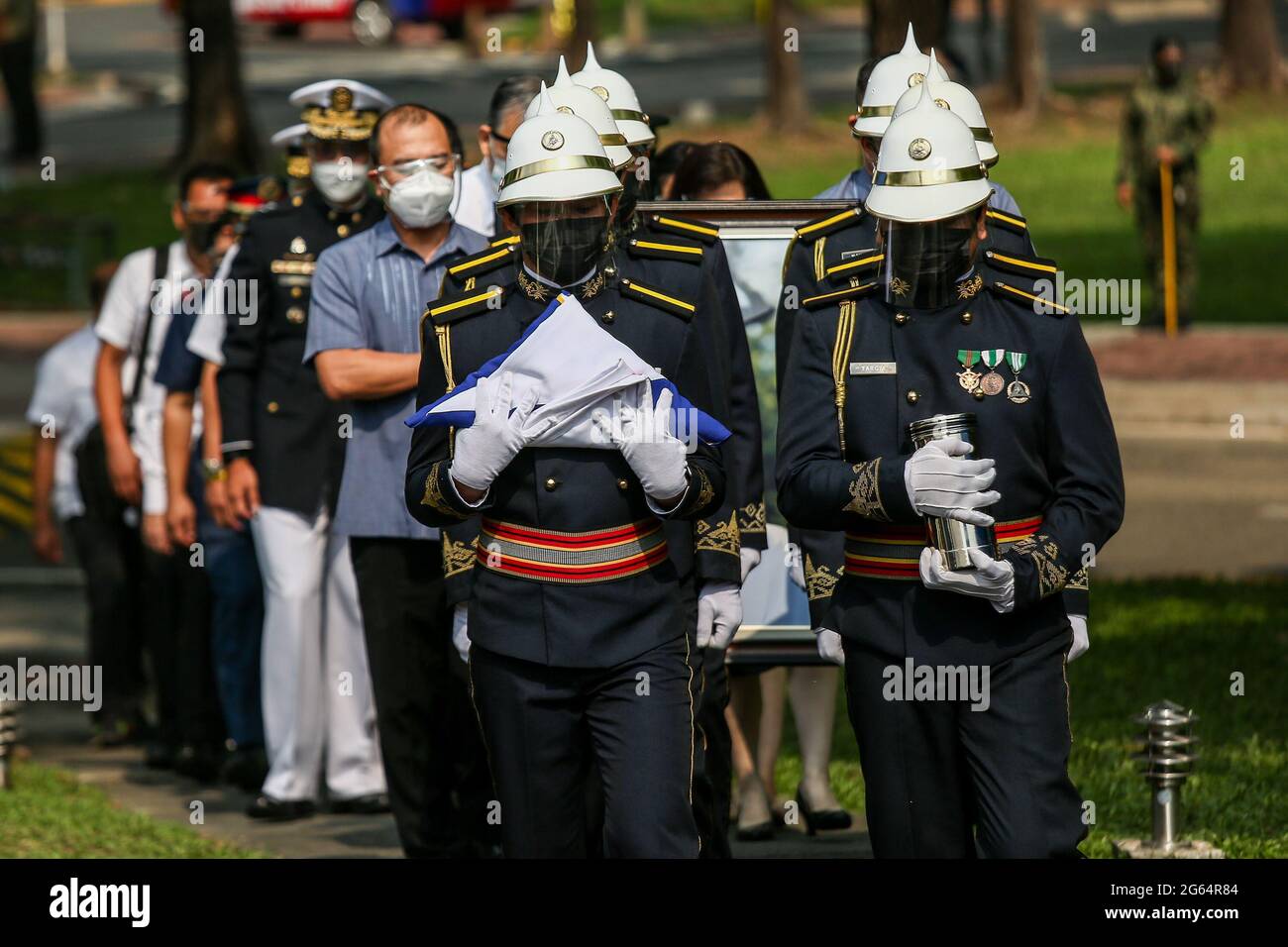 Onore militare per benigno aquino iii immagini e fotografie stock ad ...