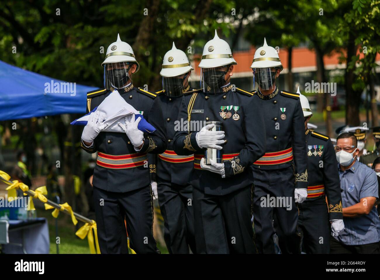 Onore militare per benigno aquino iii immagini e fotografie stock ad ...