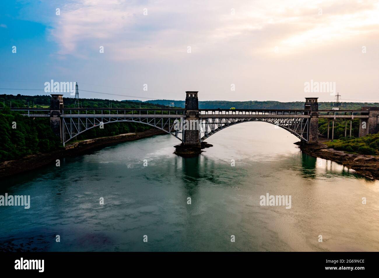 Britannia bridge railway immagini e fotografie stock ad alta ...