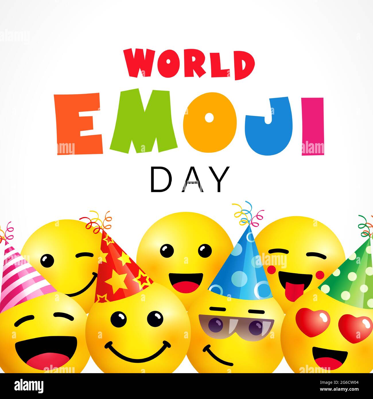Giornata mondiale delle emoji immagini e fotografie stock ad alta ...