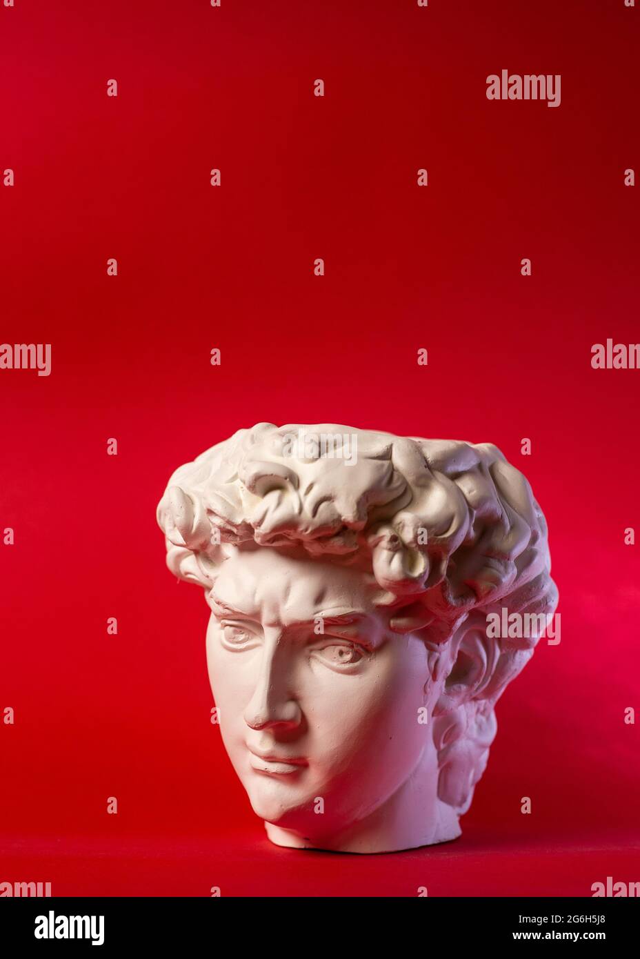 Copia in gesso della testa di david immagini e fotografie stock ad alta ...