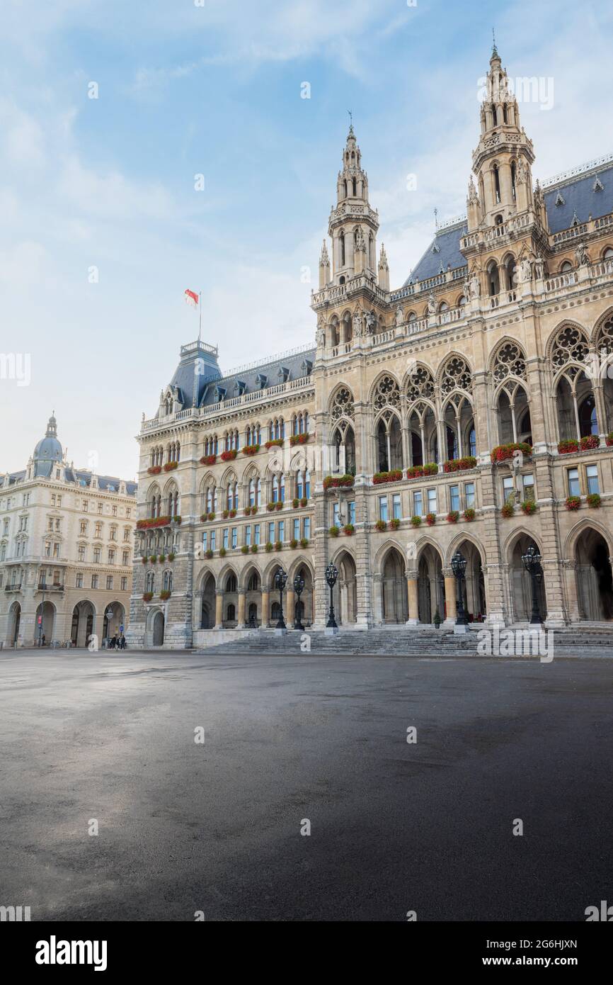 Costruzione del municipio di vienna immagini e fotografie stock ad alta ...
