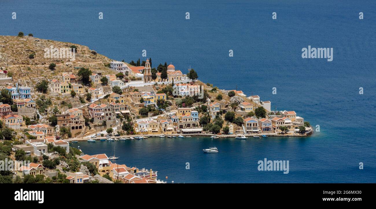 Symi dodecanese in grecia immagini e fotografie stock ad alta ...