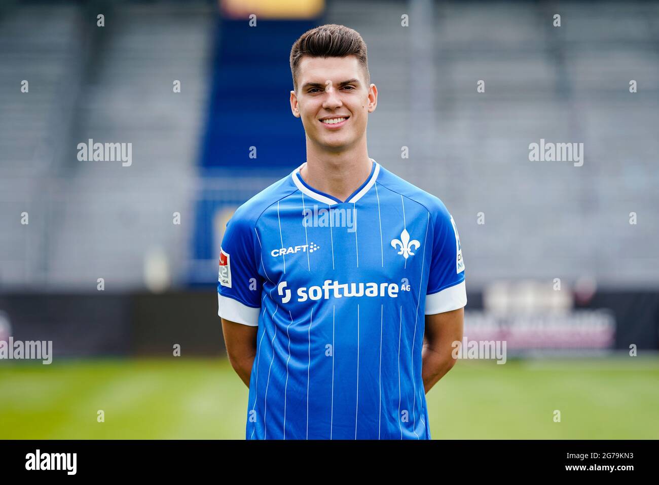 Darmstadt, Germania. 12 luglio 2021. Mathias Honsak di Darmstadt alla ...