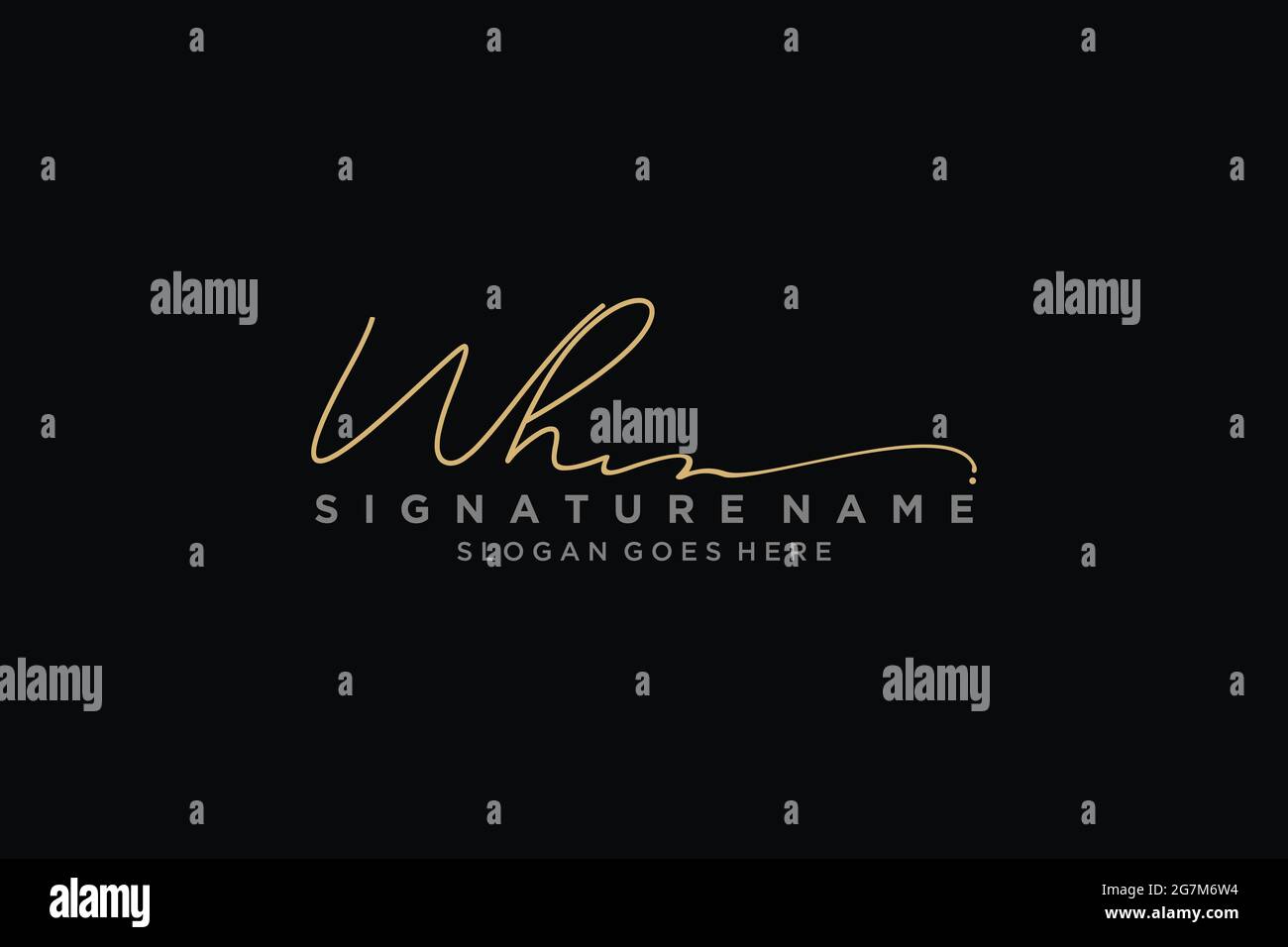 Wh logo Immagini Vettoriali Stock - Alamy